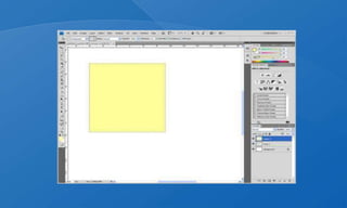 Sticky note effect, Photoshop Tutorial | PPTX