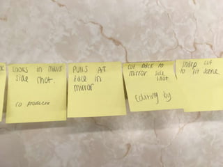 Sticky note story board | PPTX