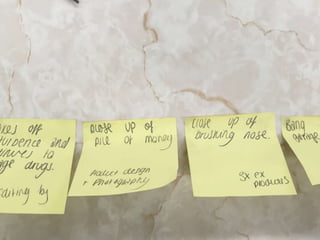 Sticky note story board | PPTX