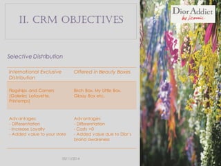 Dior Addict - Club of Notes | PPT