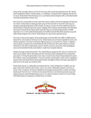 Sticky Stacks Information | DOC