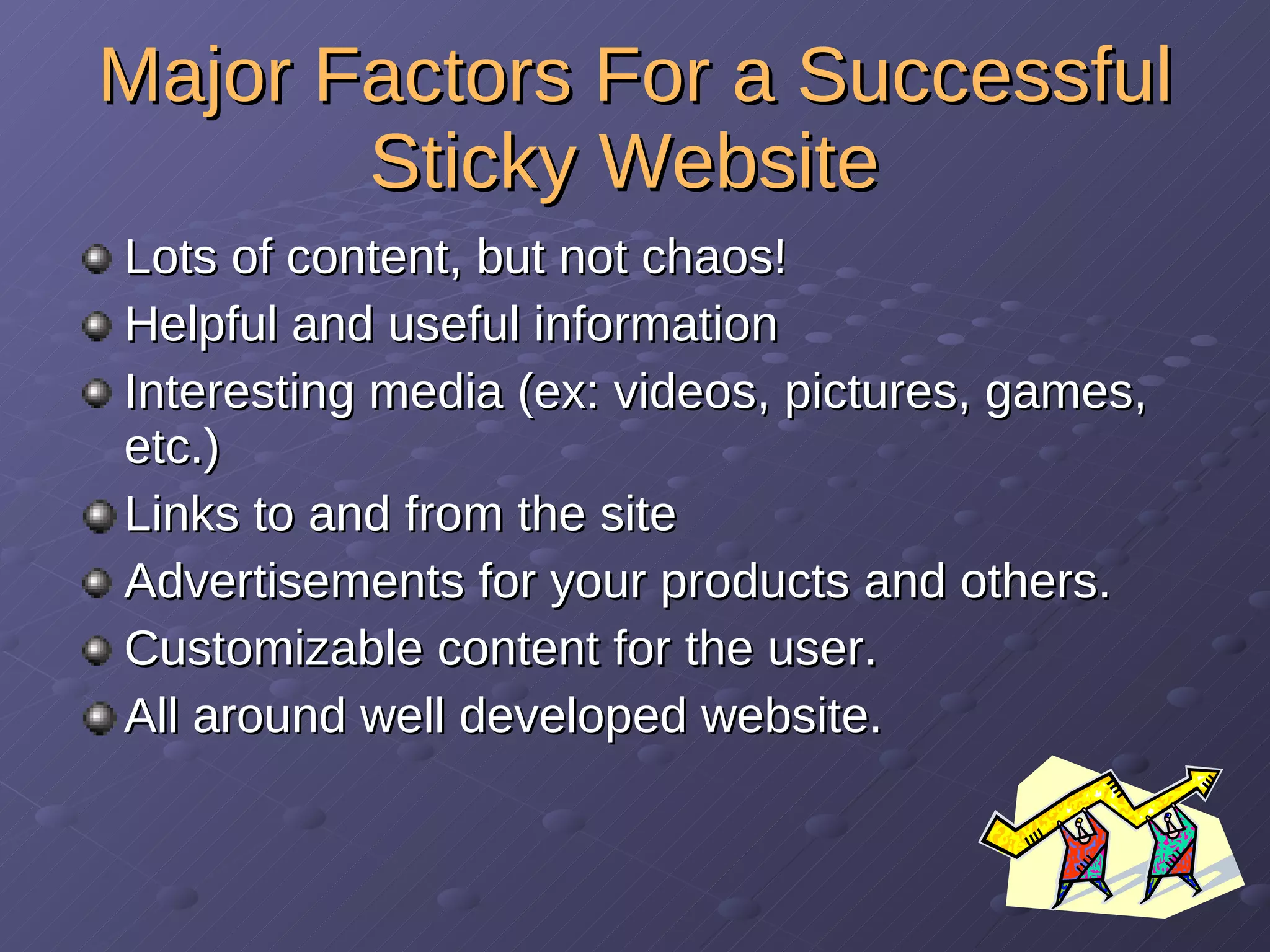 Sticky Website Powerpoint | PPT | Internet for Beginners | Internet