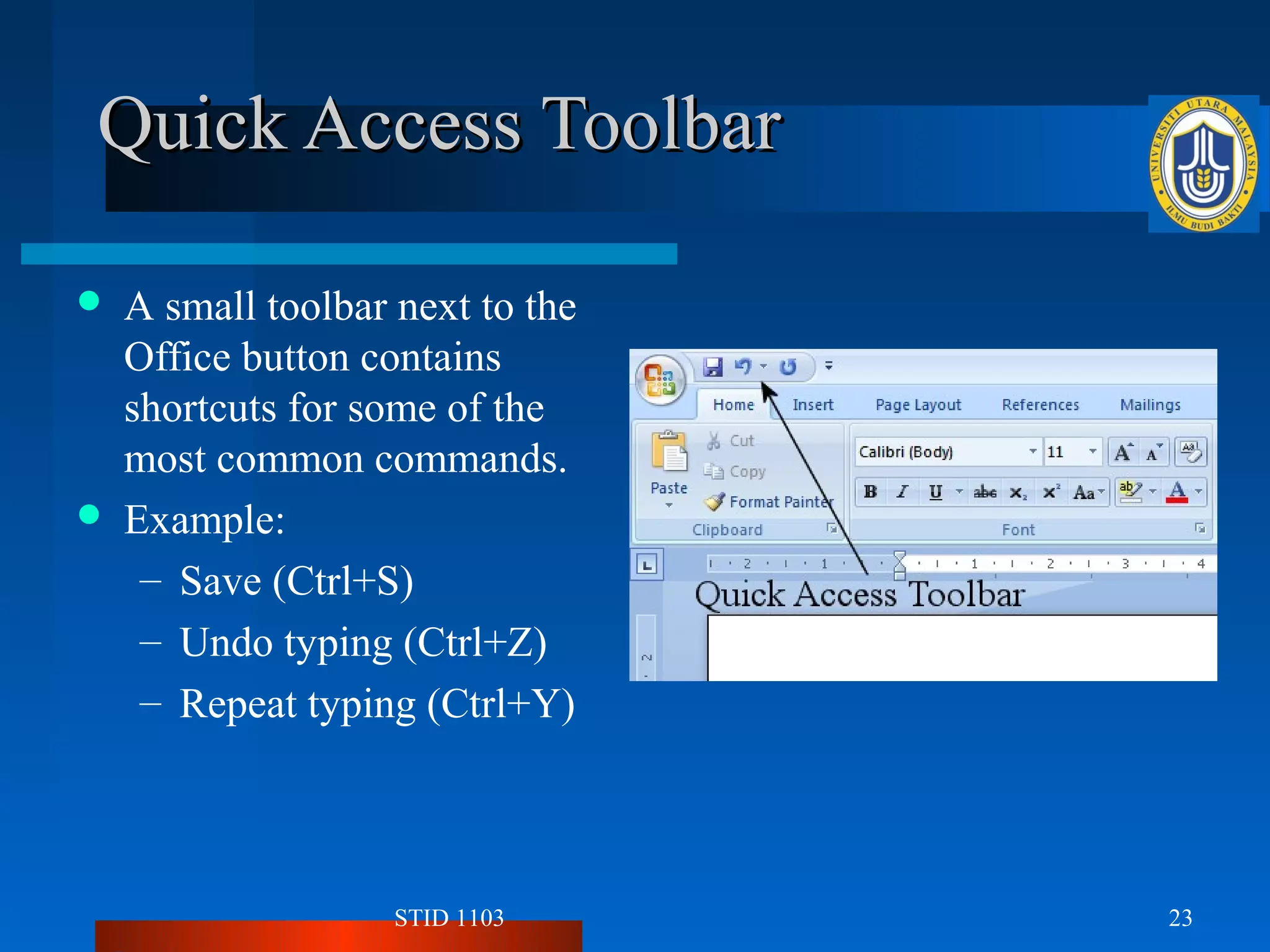 Stid1103 Ch3 Word Processing Ppt