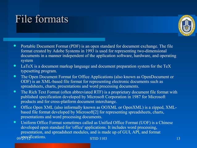 Stid1103 ch3 word_processing_ | PPT