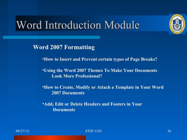 Stid1103 ch3 word_processing_ | PPT