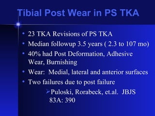 Stiehl Jb. Is Ps Needed In Tka | PPT