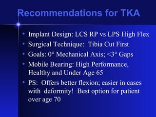Stiehl Jb. Is Ps Needed In Tka | PPT