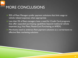 Fleet Credit Card Study 2011 | PDF