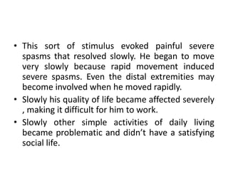 Stiff man syndrome - Dr Shaz Pamangadan | PPTX