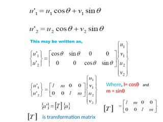 Stiffness matrix method truss problem CIVIL | PPTX