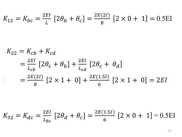 ANALYSIS OF CONTINUOUS BEAM USING STIFFNESS METHOD | PPTX