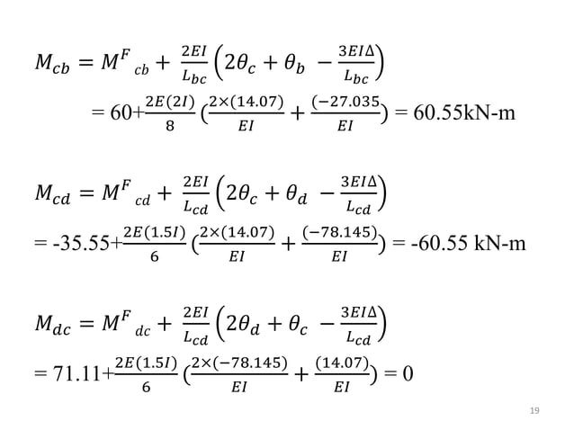 ANALYSIS OF CONTINUOUS BEAM USING STIFFNESS METHOD | PPTX