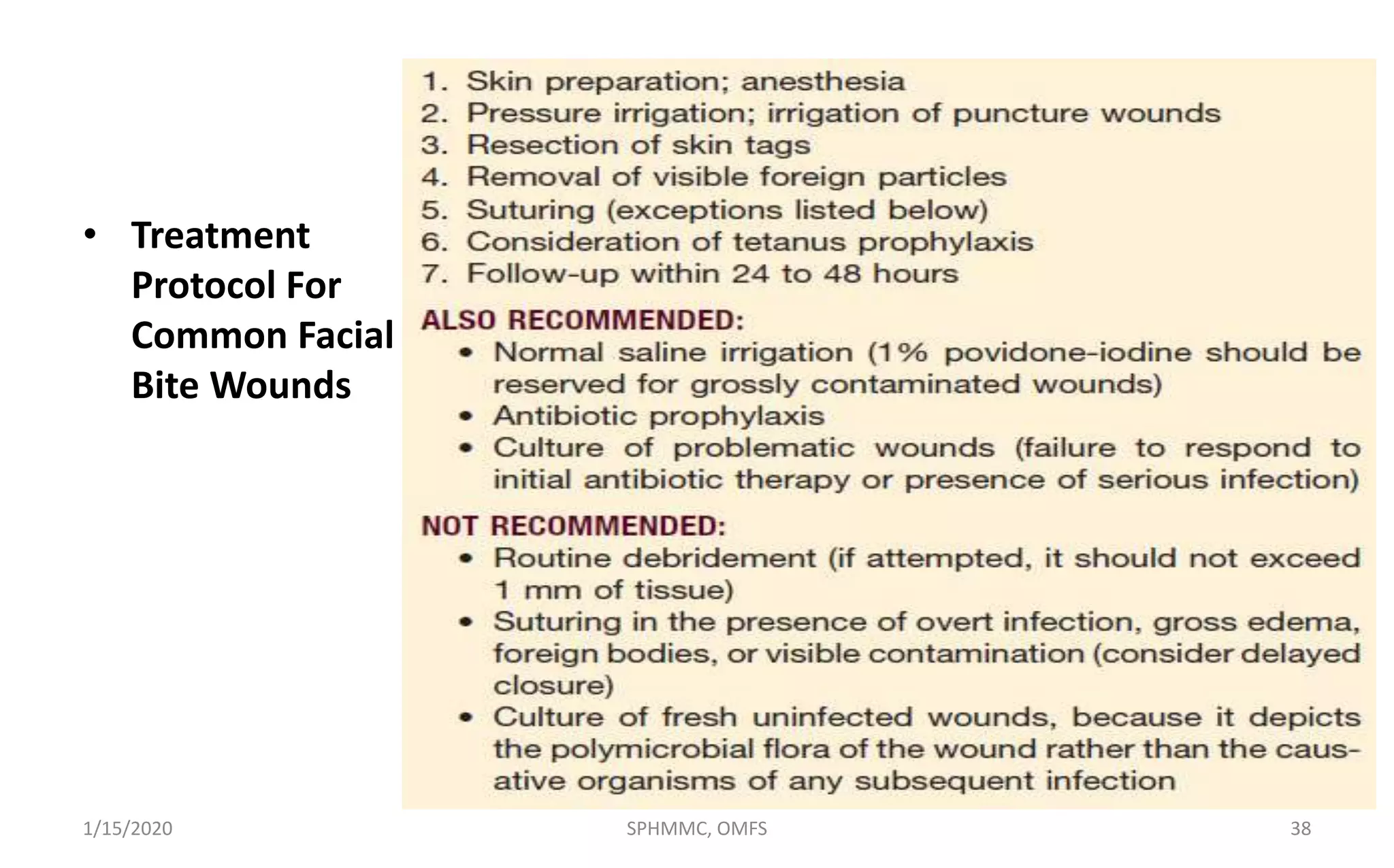 SOFT TISSUE INJURIES OF MAXILLOFACIAL REGION | PPTX