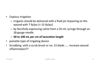 SOFT TISSUE INJURIES OF MAXILLOFACIAL REGION | PPT