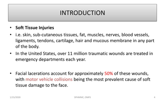 Facial Soft Tissue Injuries | The management of facial trauma – OKZAA