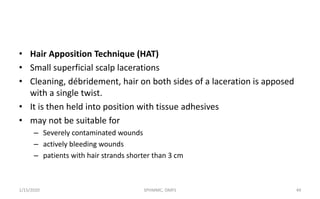 SOFT TISSUE INJURIES OF MAXILLOFACIAL REGION | PPT