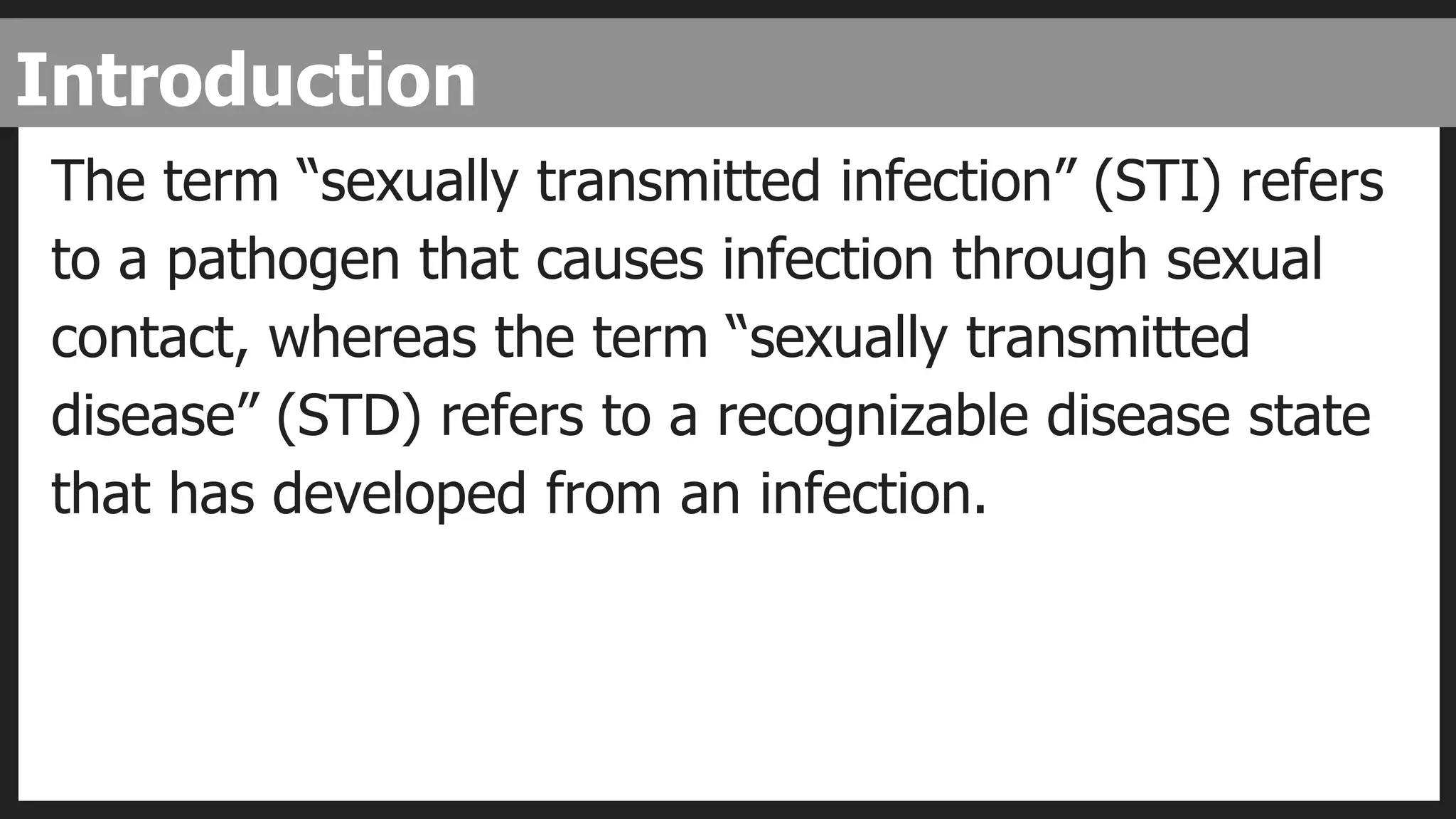 Sexually transmitted infections | PPTX