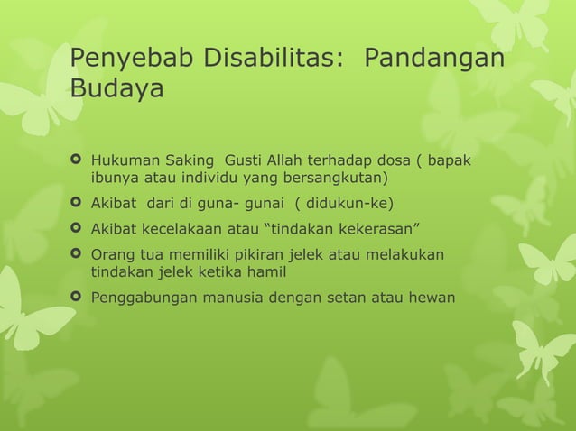 Stigma bagi penyandang disabilitas di Indonesia,.ppt
