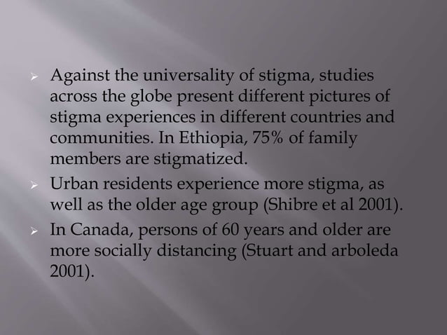 Stigma and mental illness | PPTX | Mental Health | Diseases and Conditions