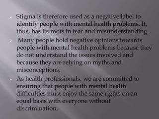 Mental Illness Label