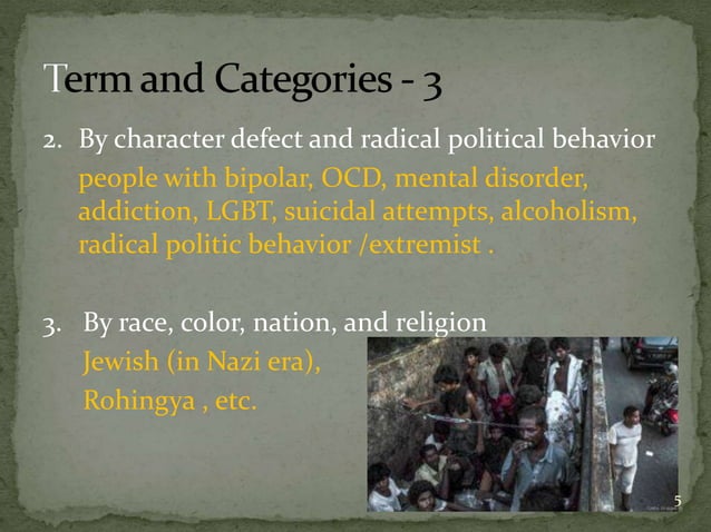 Stigma and social identity | PPT