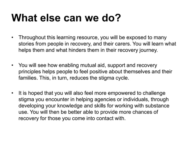 Stigma and stereotypes: unconditional positive regard | PPT