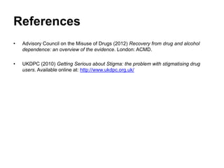 Stigma and stereotypes: unconditional positive regard | PPTX
