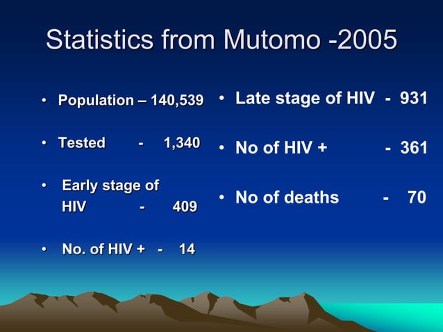 Stigma & discrimination mutomo youth | PPT