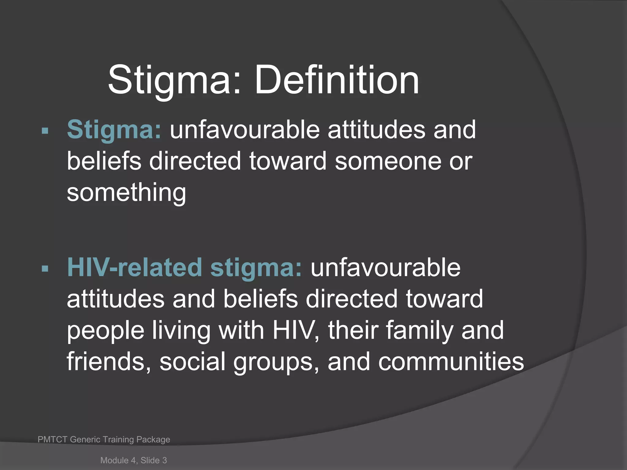 Stigma & discrimination final by dr. munawar | PPTX