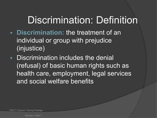 Stigma & discrimination final by dr. munawar | PPT
