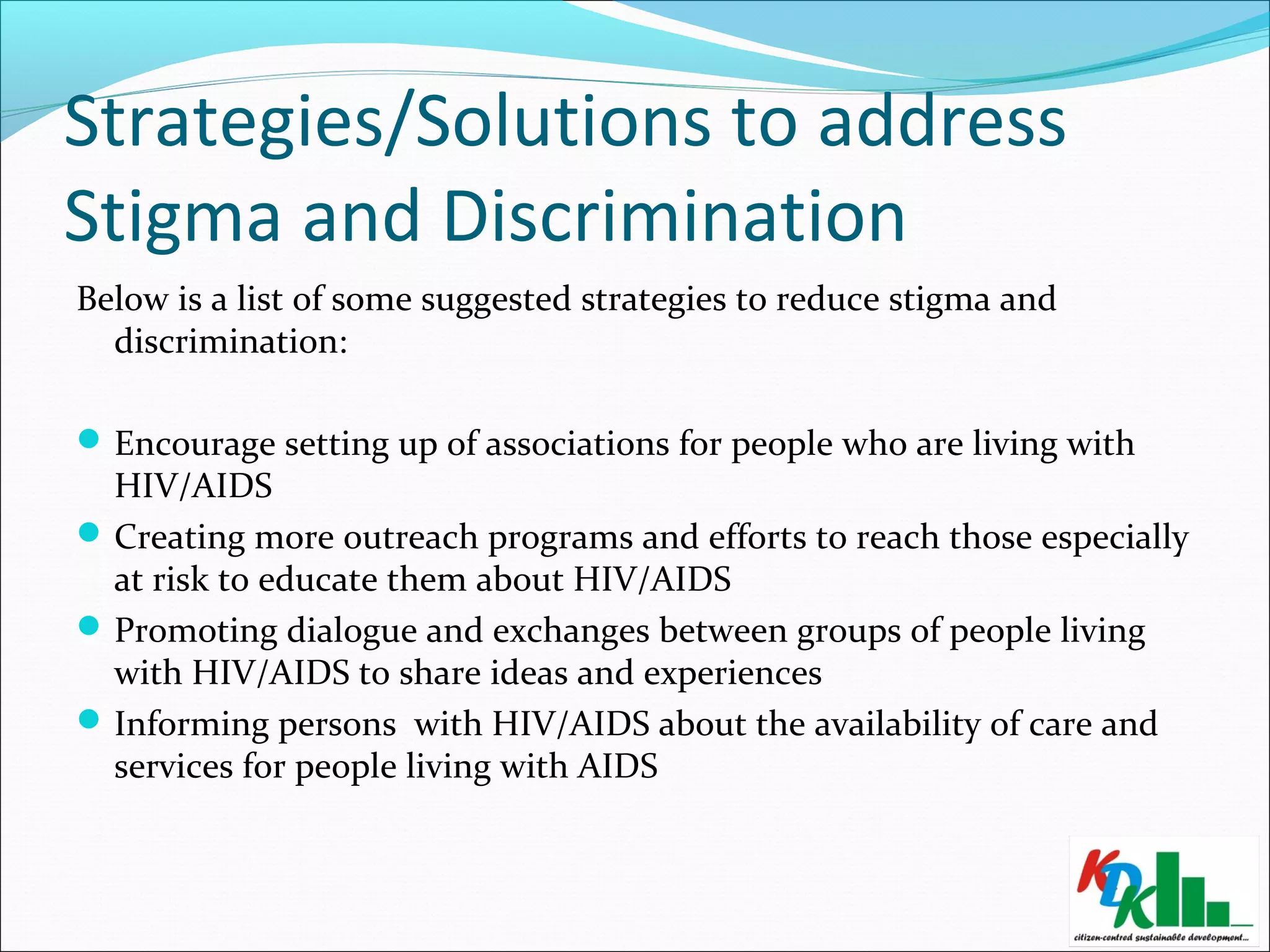 Stigmatization and Discrimination | PPT