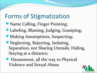 Stigmatization and Discrimination | PPT