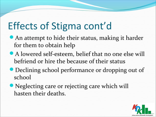 Stigmatization and Discrimination | PPT
