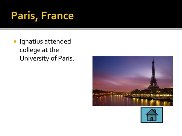 St. Ignatius Map | PPT