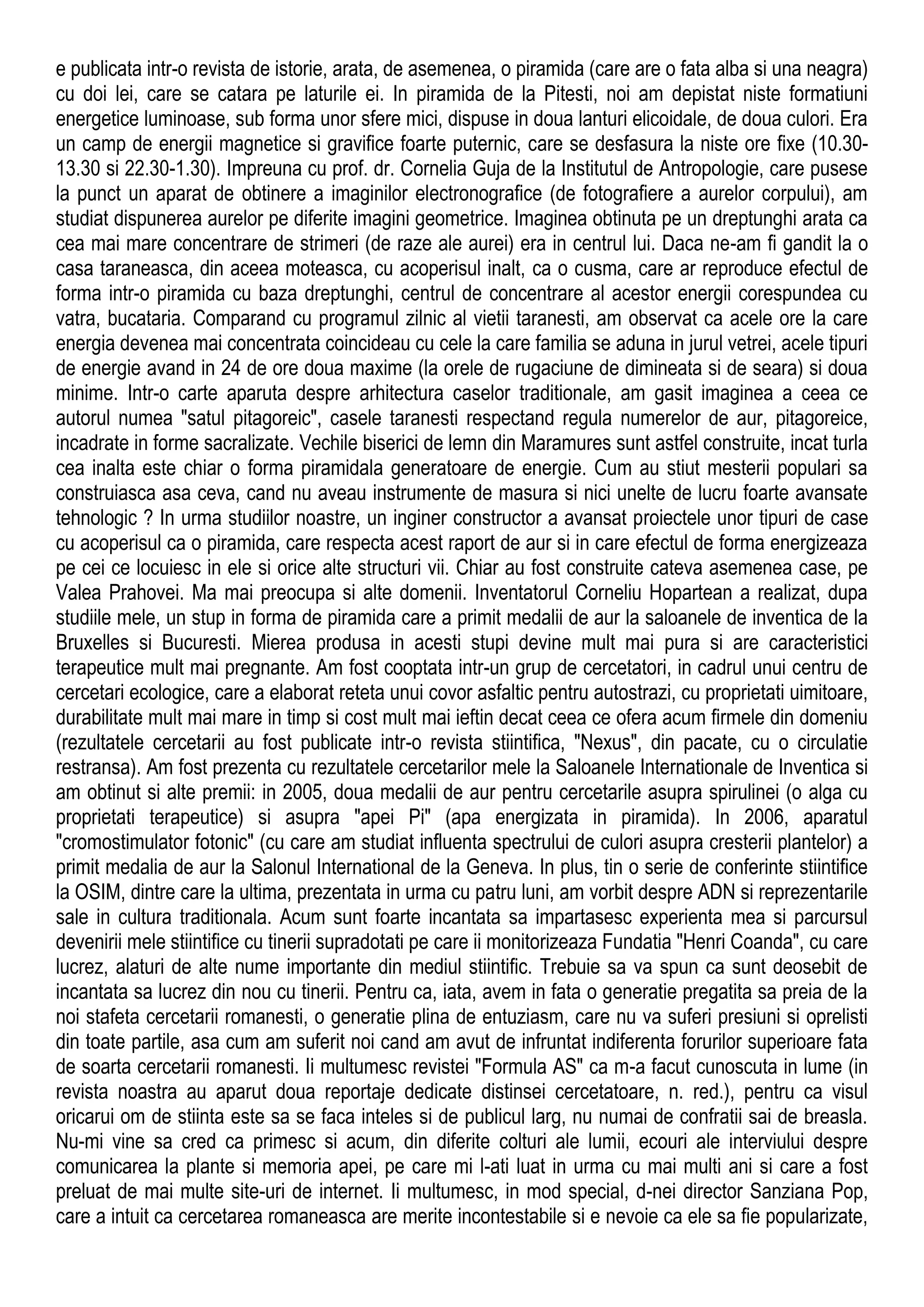 Stiinta romaneasca in tara minunilor | PDF