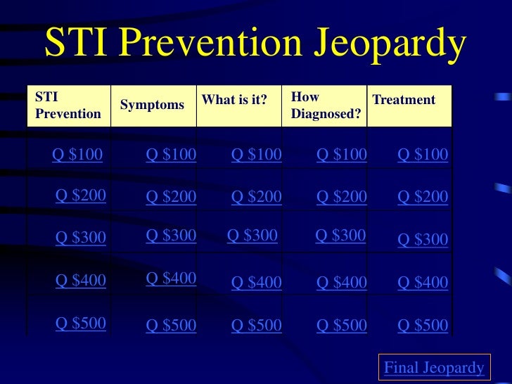 Sti Jeopardy