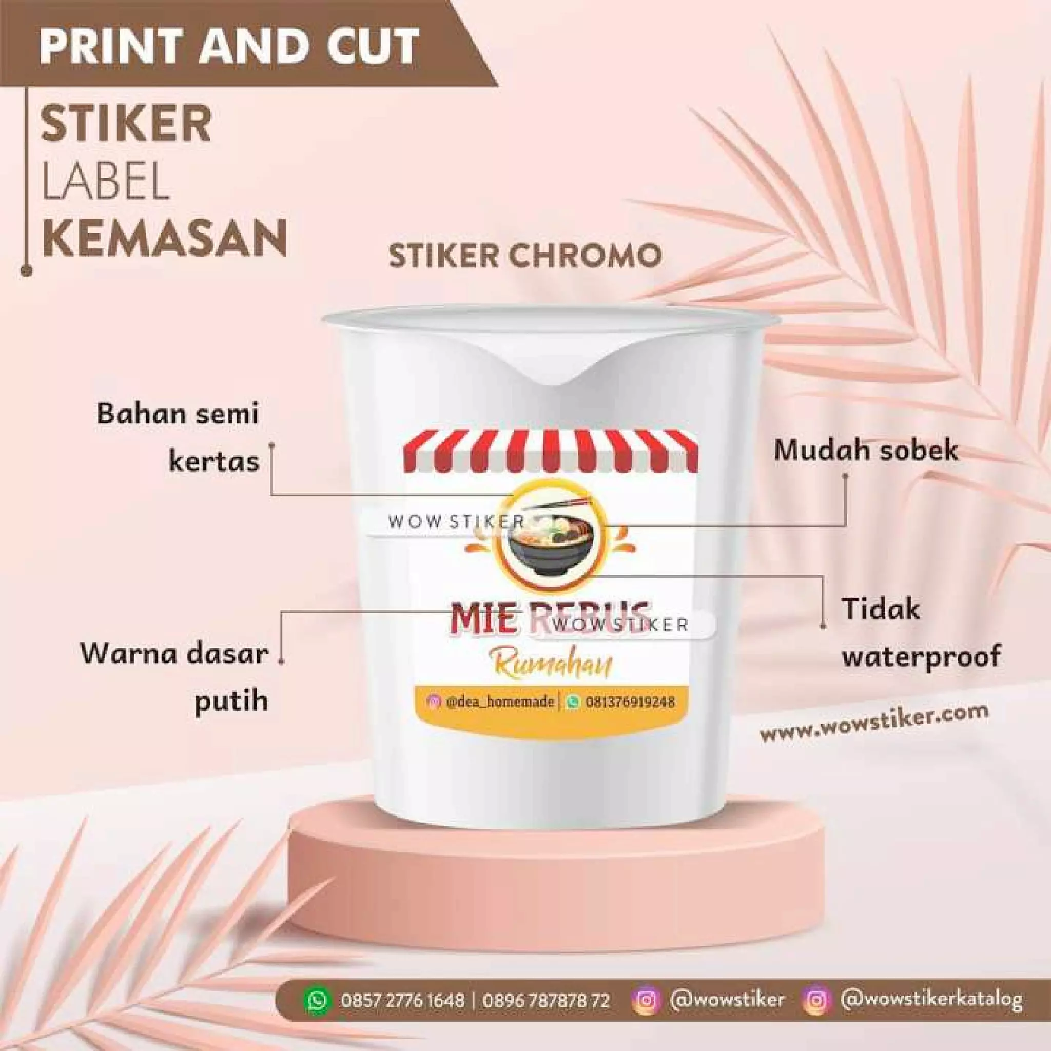 Cetak Stiker Kosmetik | PDF