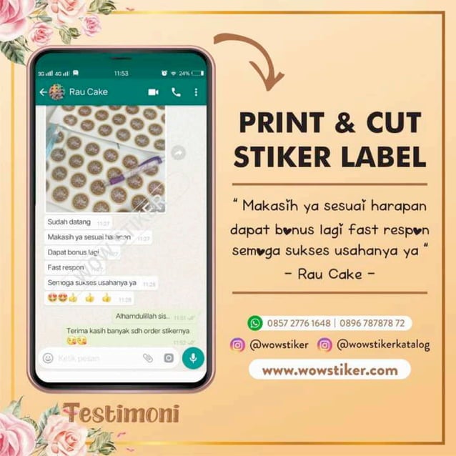 Cetak Stiker Kosmetik | PDF