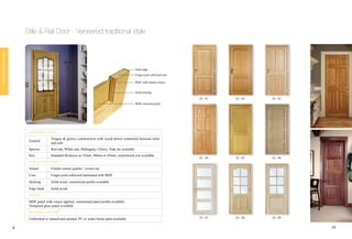 Stile & rail wood door | PDF