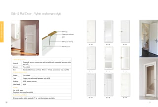 Stile & rail wood door | PDF