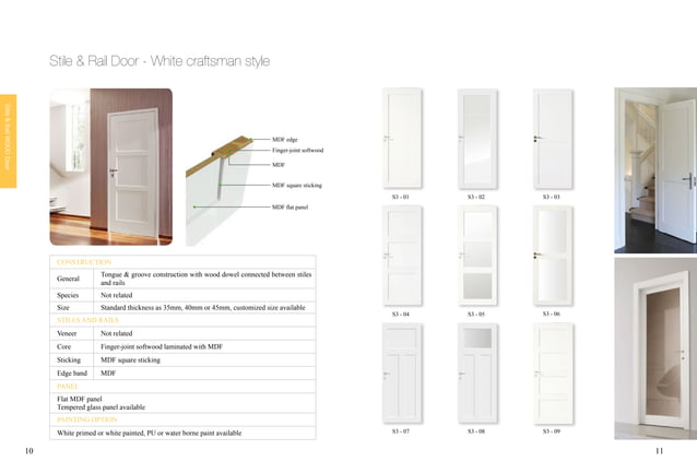 Stile & rail wood door | PDF