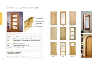 Stile & rail wood door | PDF