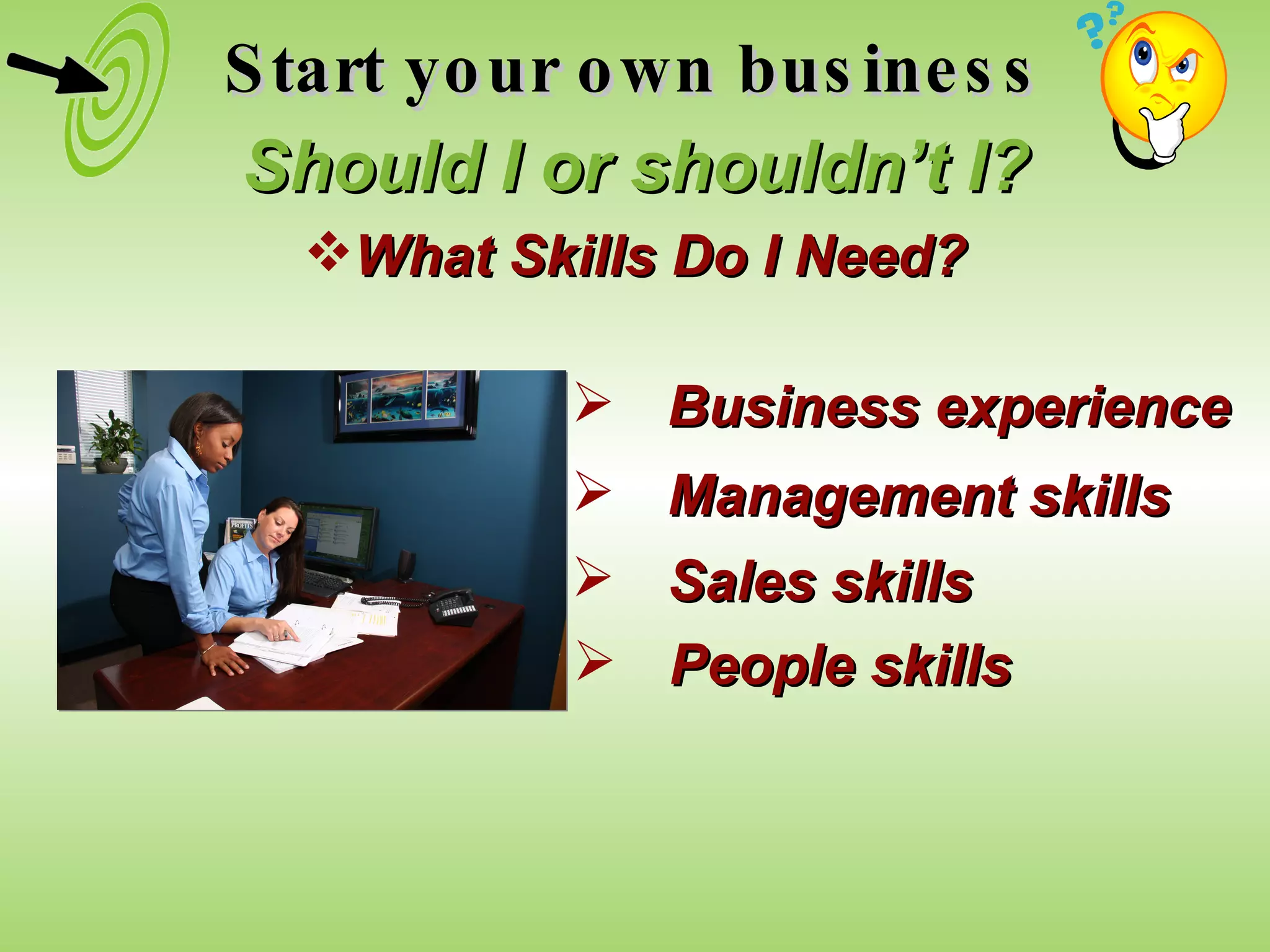 Owning Your Own Business | PPT