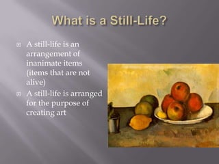 Still life | PPTX