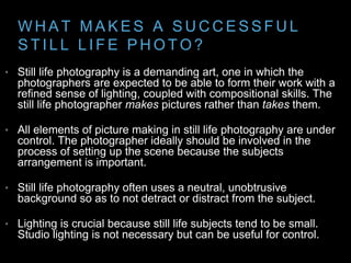 Still Life Powerpoint | PPTX