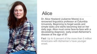 Shayla's project on Alzheimer's Disease | PPTX
