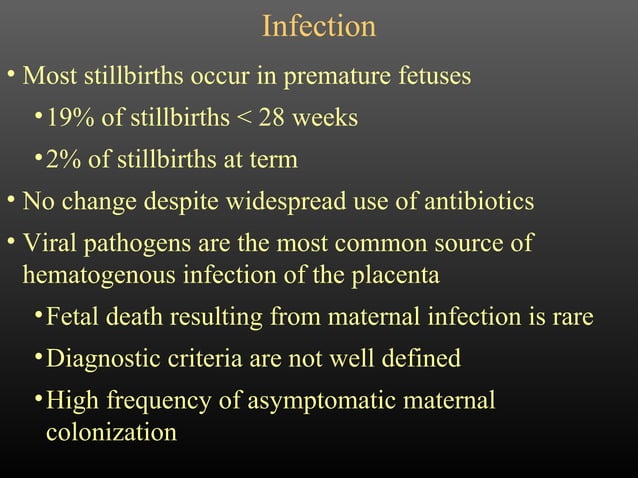 Stillbirth | PPT