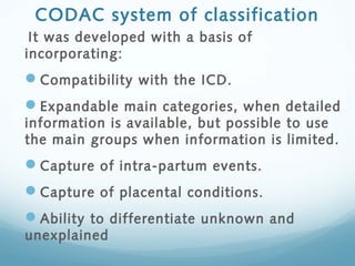 Epidemiology of Still birth | PPT
