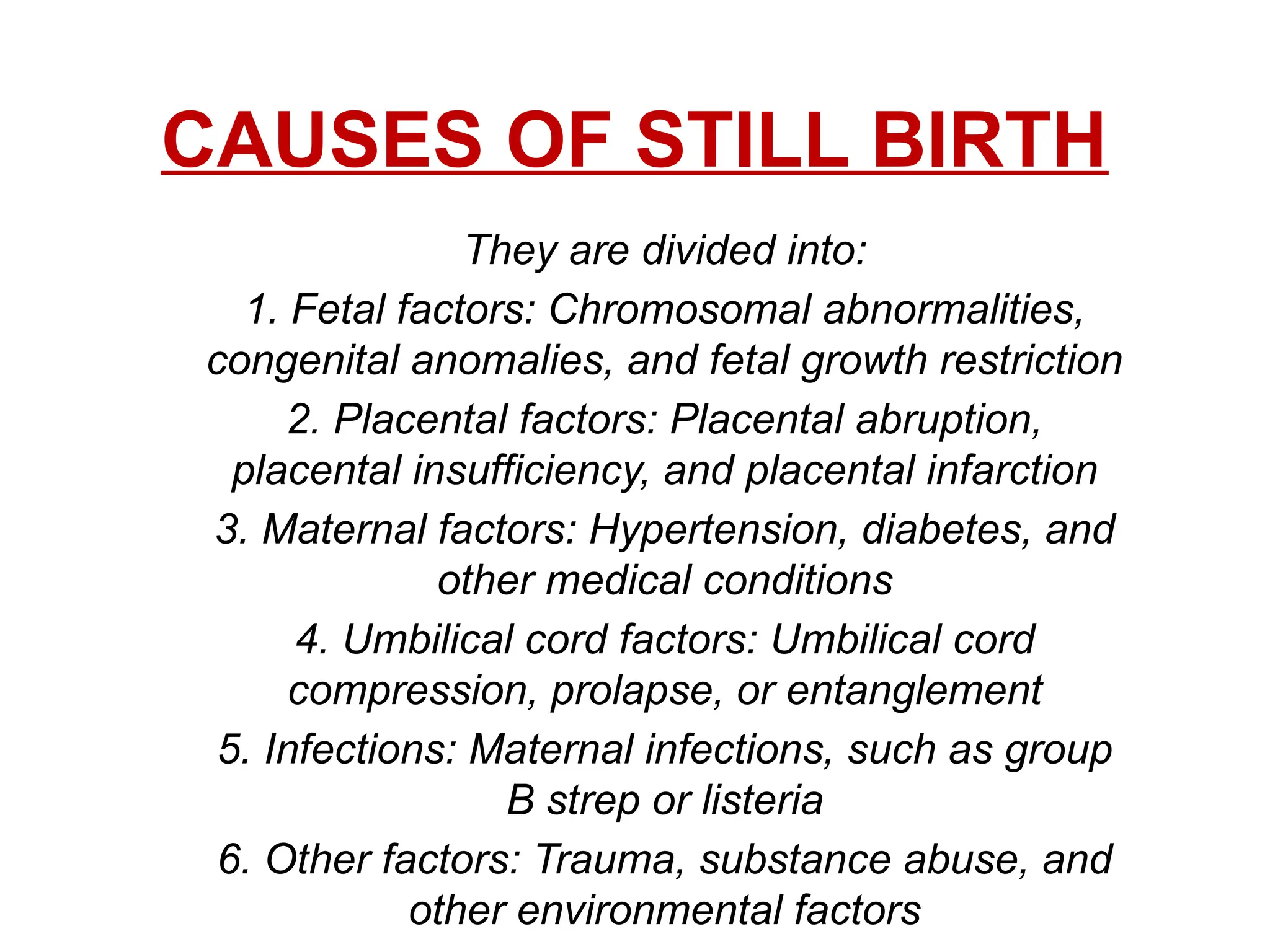 Still Birth healthcare sgmc best presentation ppt | PPTX