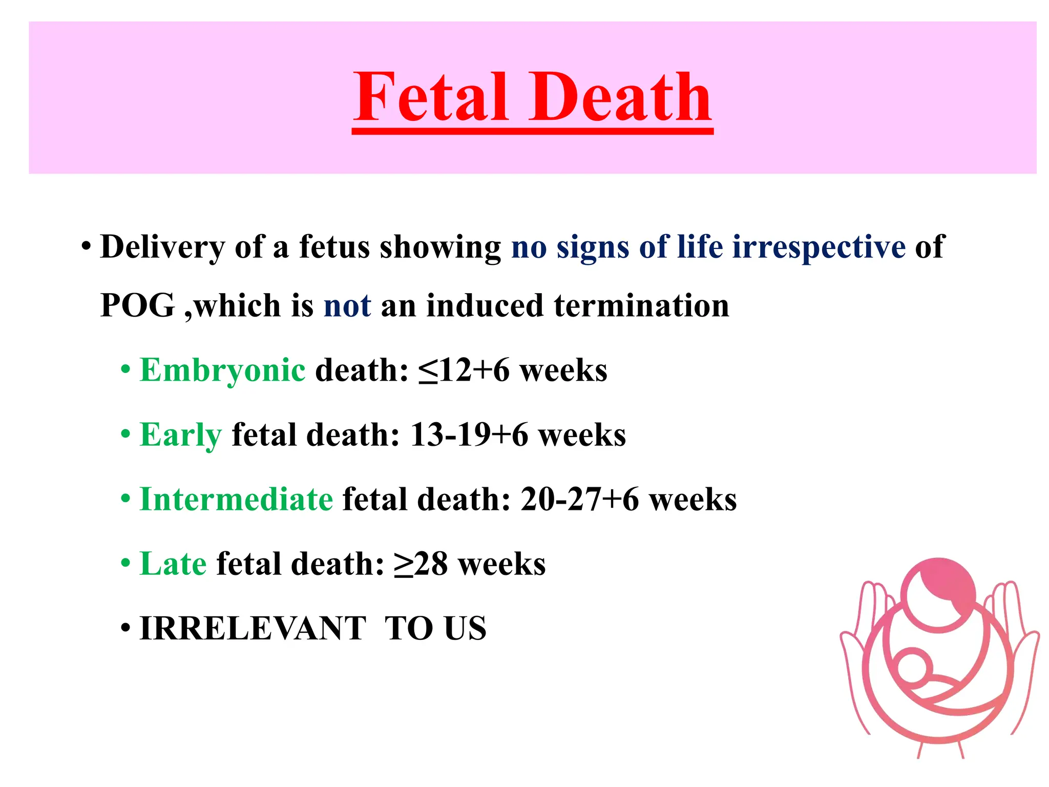 Still Birth:An Update : Dr Sharda Jain | PPTX